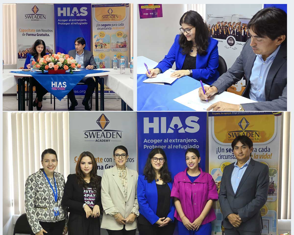 Acnur e Hias Se Suman Al Proyecto Sweaden Academy | SWEADEN